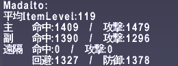 シーフ装備 (MLv.29 / 2025/03/01時点): FF11のメモ的なもの